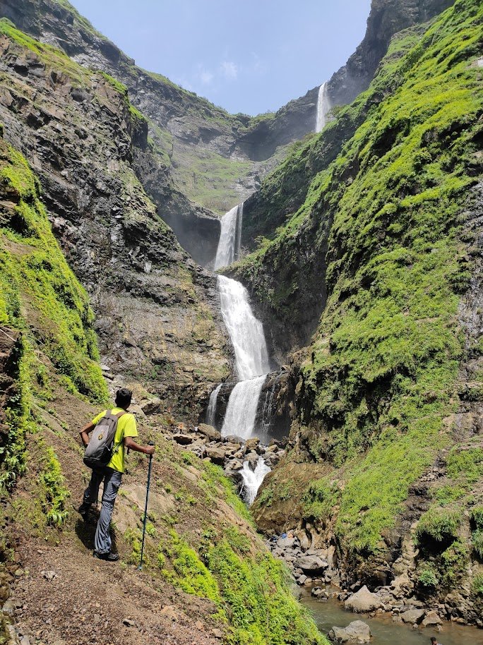 Kalu Waterfall - God Valley Trek - Old Malshej Ghat Route