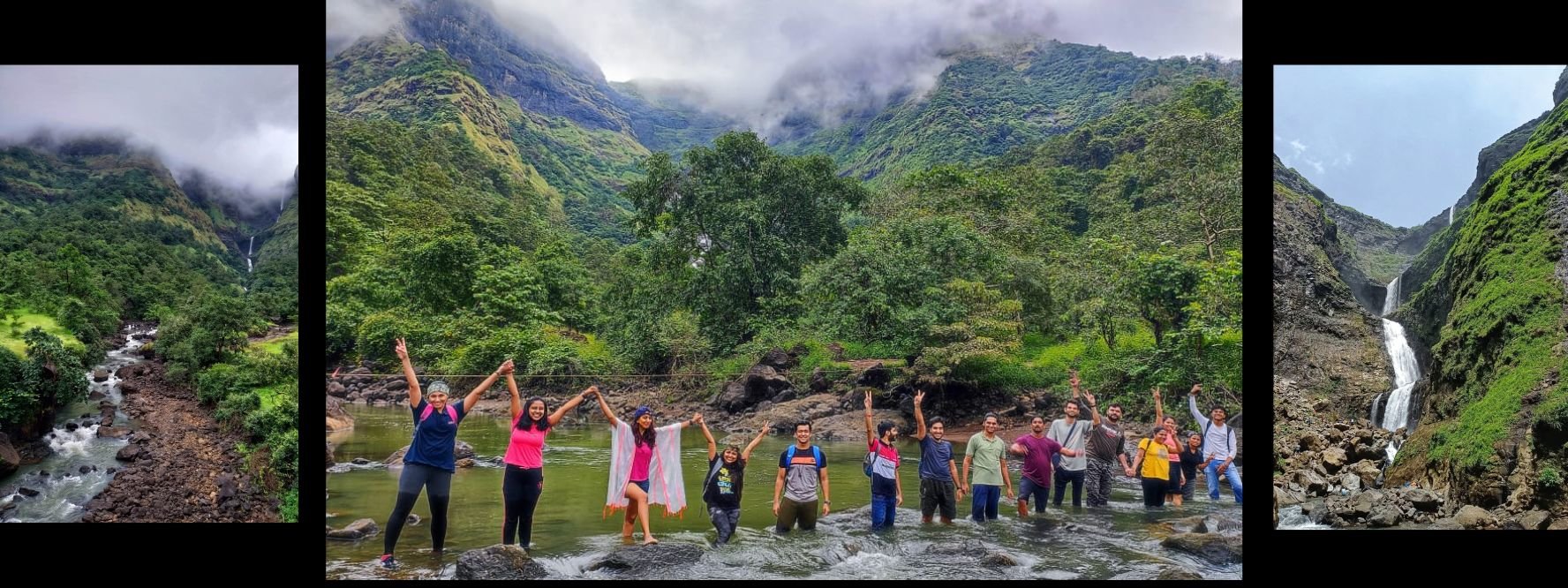 Kalu Waterfall - God Valley Trek - Old Malshej Ghat Route